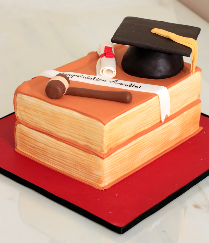 Graduation Cake - 180 Degrees Catering & Confectionery